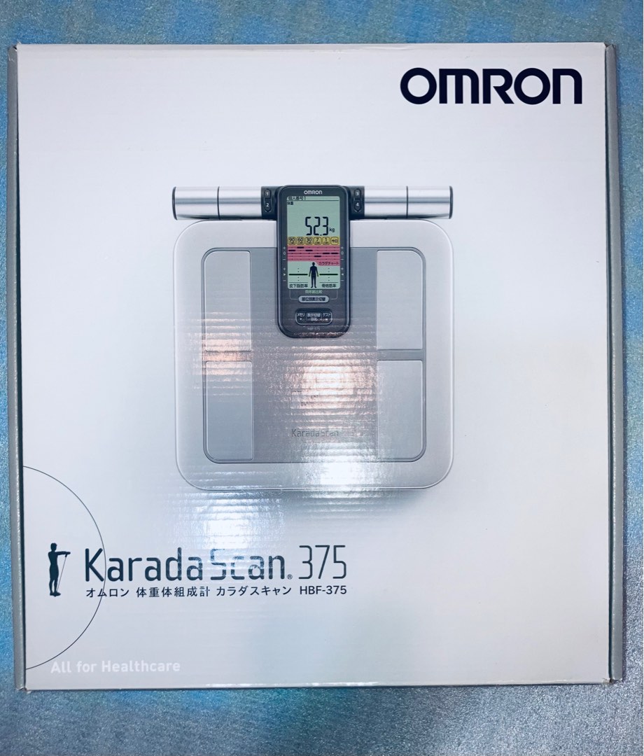 日版 HBF-375 OMRON 體脂磅 歐姆龍 脂肪磅 體脂稱 體脂秤 karada scan Body Composition Scale ...