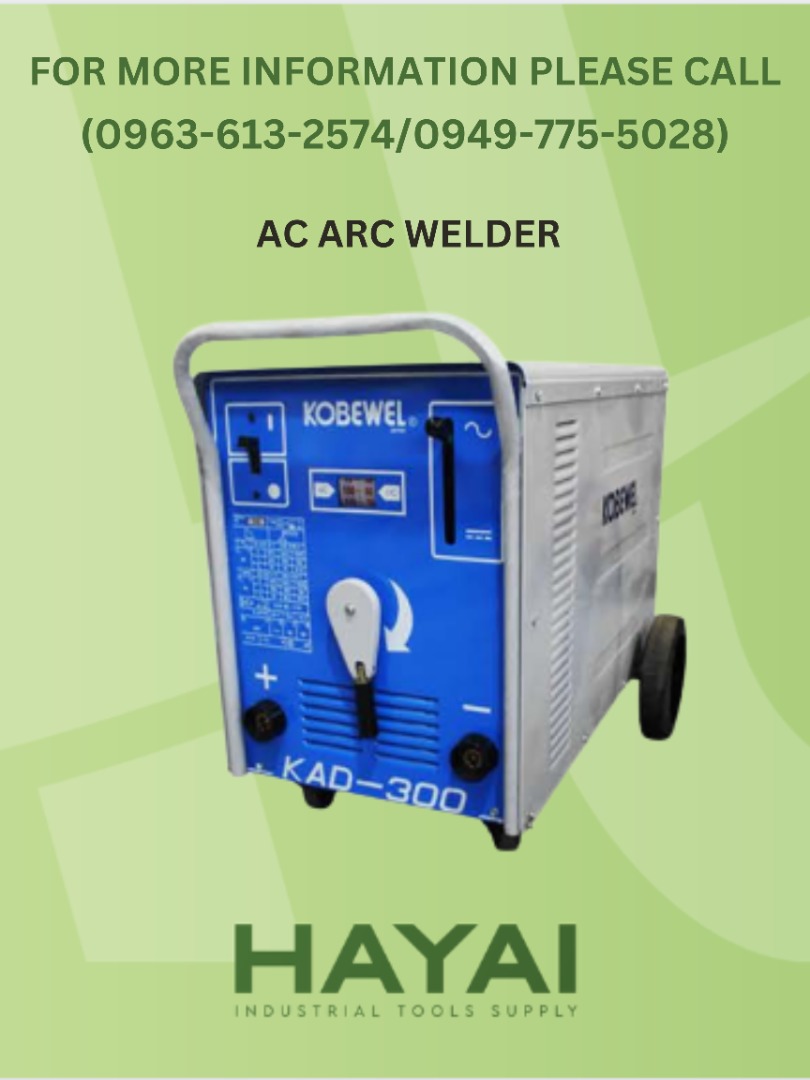AC ARC WELDER, Commercial & Industrial, Construction Tools & Equipment ...