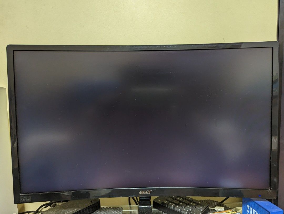 Acer ED242QR 144Hz Full HD Curved Gaming Display Monitor, 23.6", DVI ...