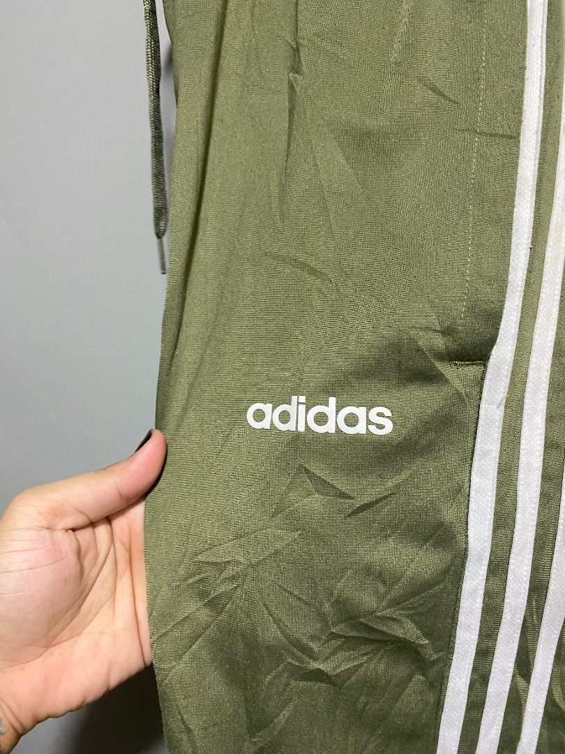 Adidas Olive Green Track Pants, Men's Fashion, Bottoms, Joggers on ...