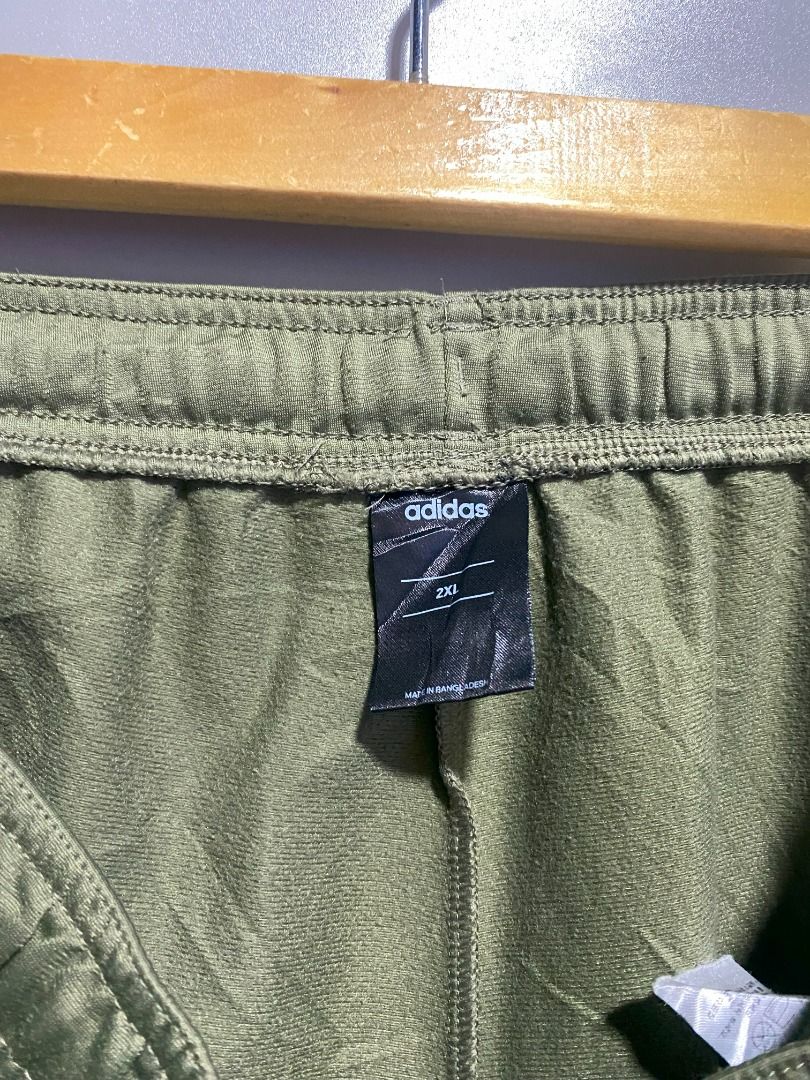 Adidas Olive Green Track Pants, Men's Fashion, Bottoms, Joggers on ...