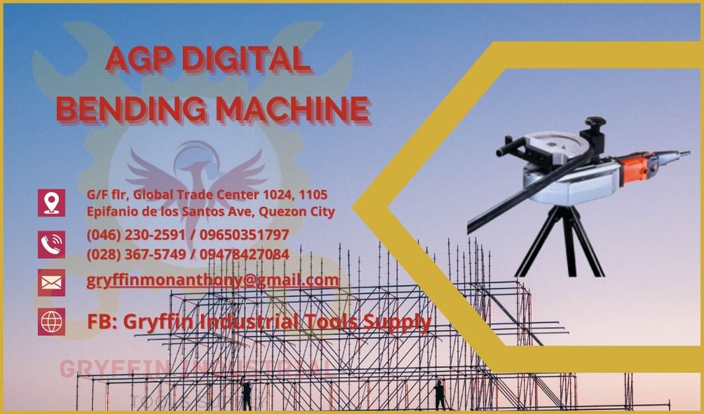 AGP DIGITAL BENDING MACHINE, Commercial & Industrial, Industrial ...