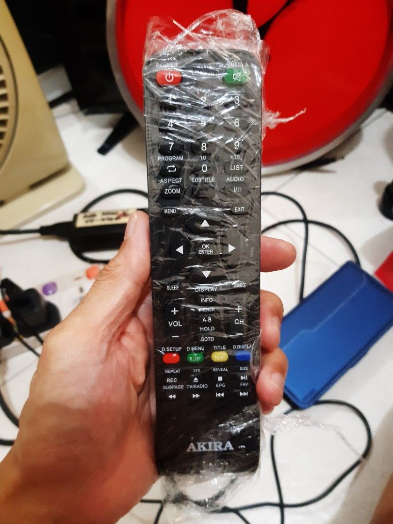 Akira tv remote controler, TV & Home Appliances, TV & Entertainment, TV ...