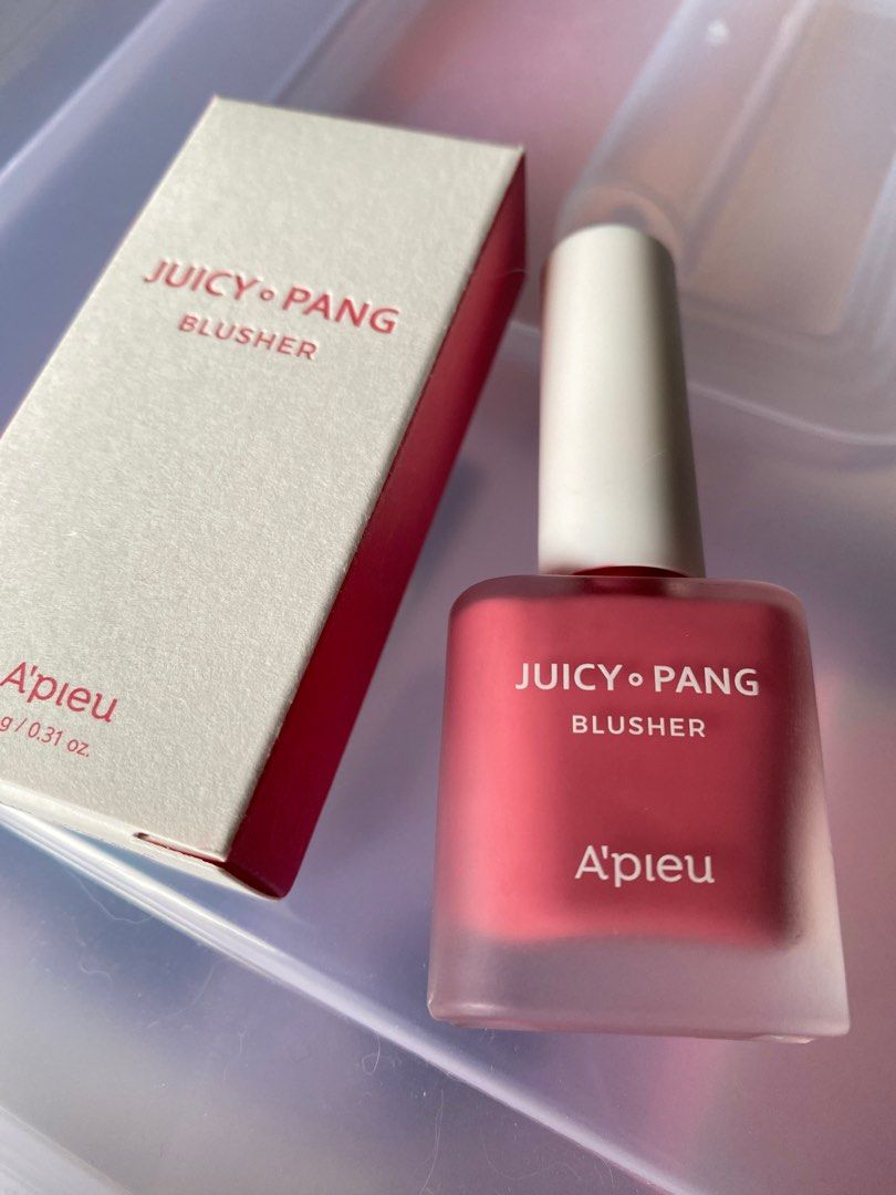 APIEU JUICY PANG BLUSHER PK02, Beauty & Personal Care, Face, Makeup on Carousell