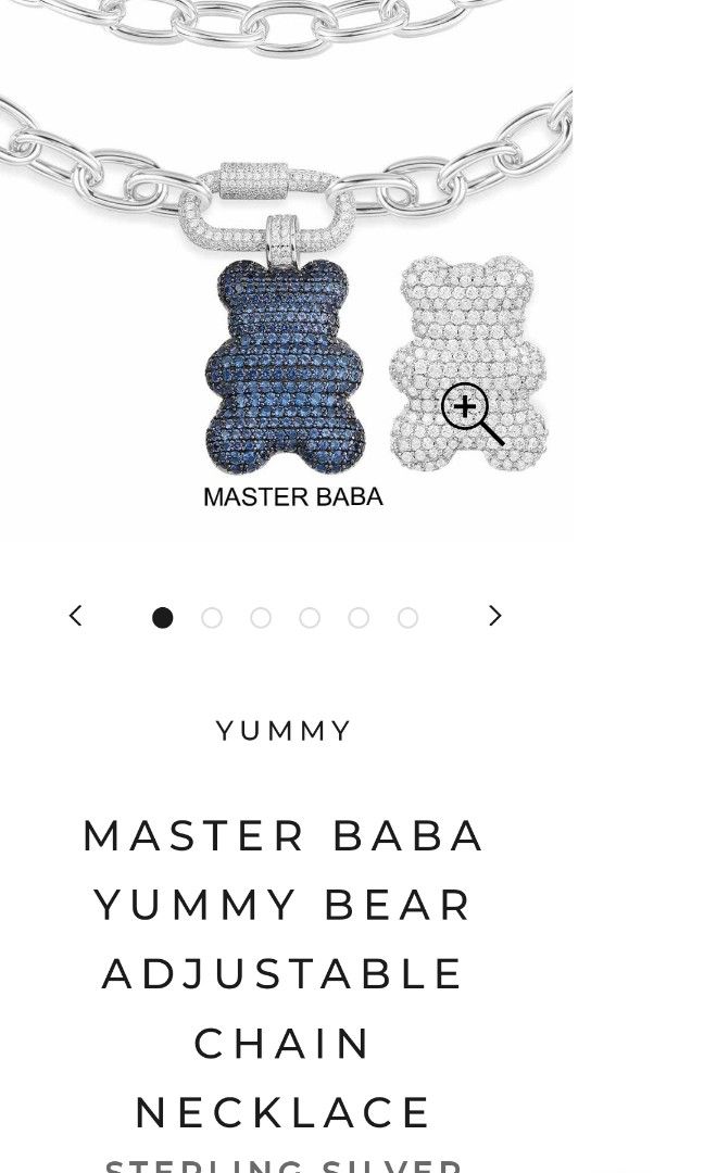 SOLD OUT APM Monaco Yummy Bear - Master BaBa Necklace, Luxury ...