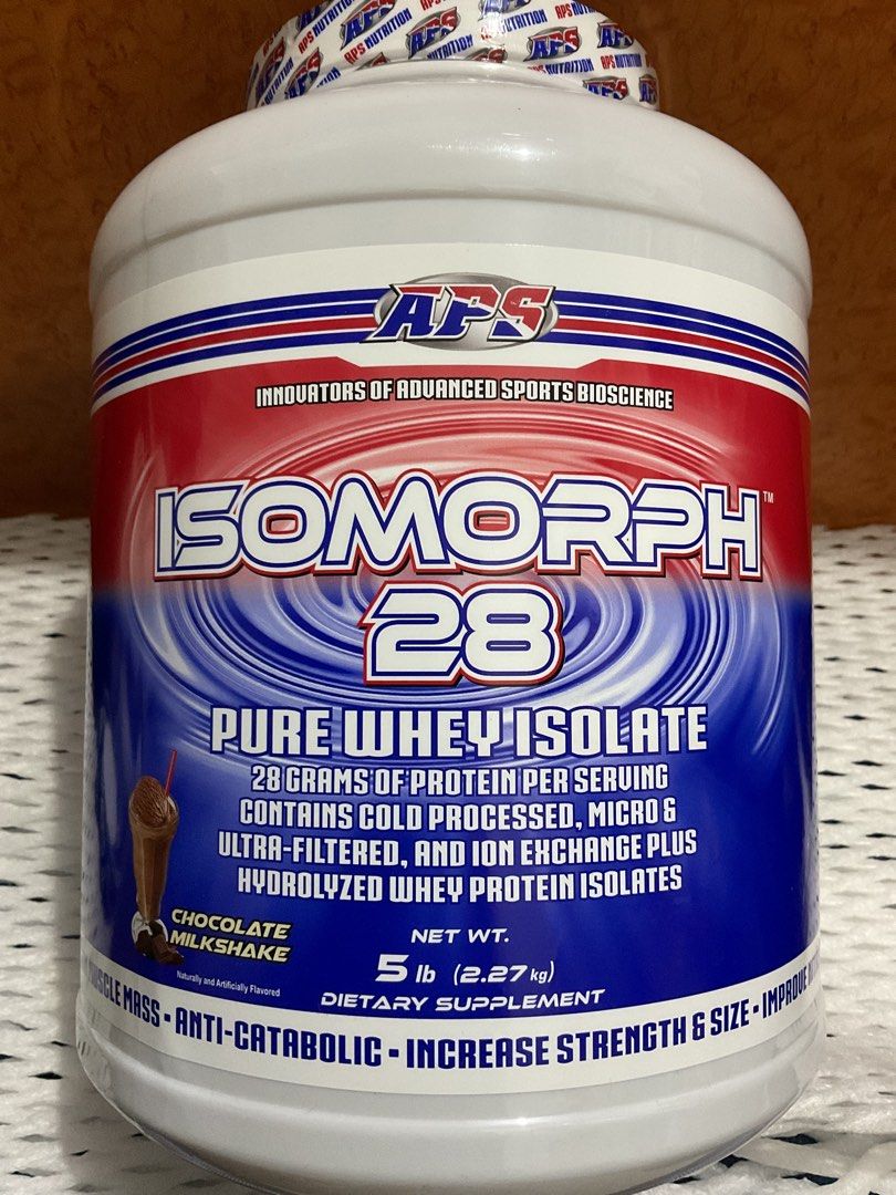 APS Isomorph 28 Pure Whey Isolate 增肌奶粉/水解分離乳清蛋白粉 Chocolate Milkshake ...
