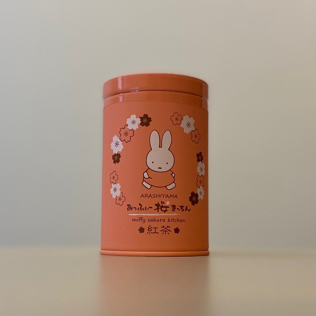 ARASHIYAMA 【miffy sakura kitchen】- 紅茶 (賞味期限：2025.06) 全新, 嘢食 & 嘢飲, 飲料 - Carousell