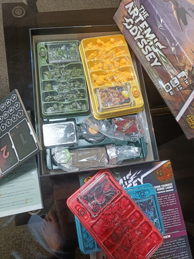 Artemis Odyssey & Artemis Project Board Game, Hobbies & Toys, Toys ...