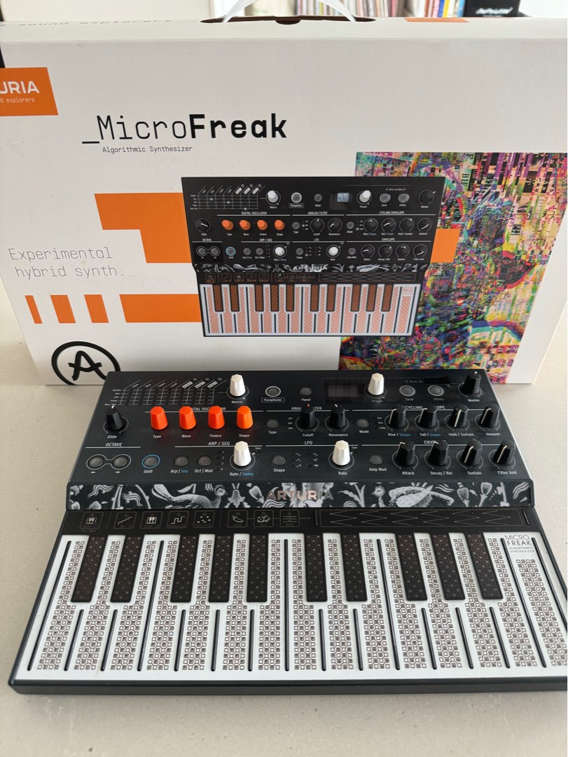 ARTURIA MICROFREAK SYNTHESIZER, Hobbies & Toys, Music & Media, Musical ...