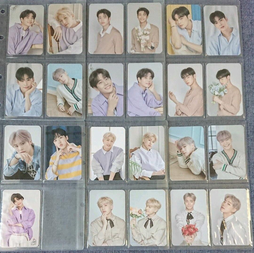 ASTRO ROROHA JAPAN OFFICIAL PHOTOCARDS [MJ, JINJIN, CHAEUNWOO, MOONBIN ...