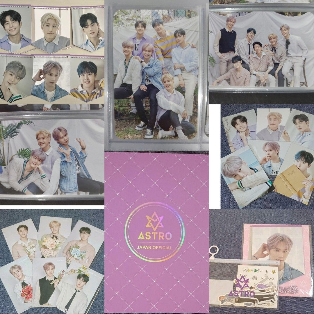 ASTRO ROROHA JAPAN OFFICIAL PHOTOCARDS [MJ, JINJIN, CHAEUNWOO, MOONBIN, ROCKY, SANHA], Hobbies ...