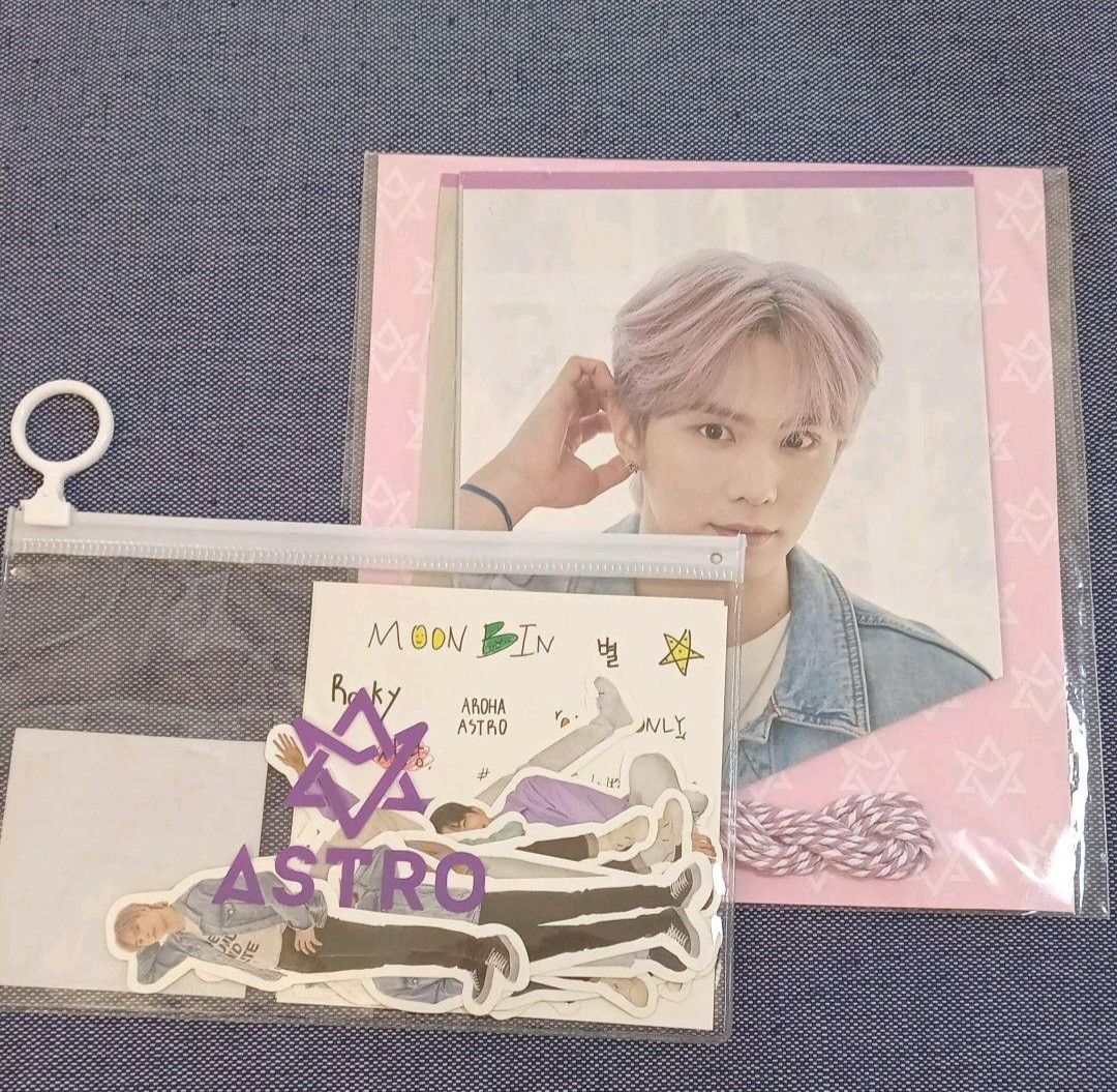 ASTRO ROROHA JAPAN OFFICIAL PHOTOCARDS [MJ, JINJIN, CHAEUNWOO, MOONBIN ...