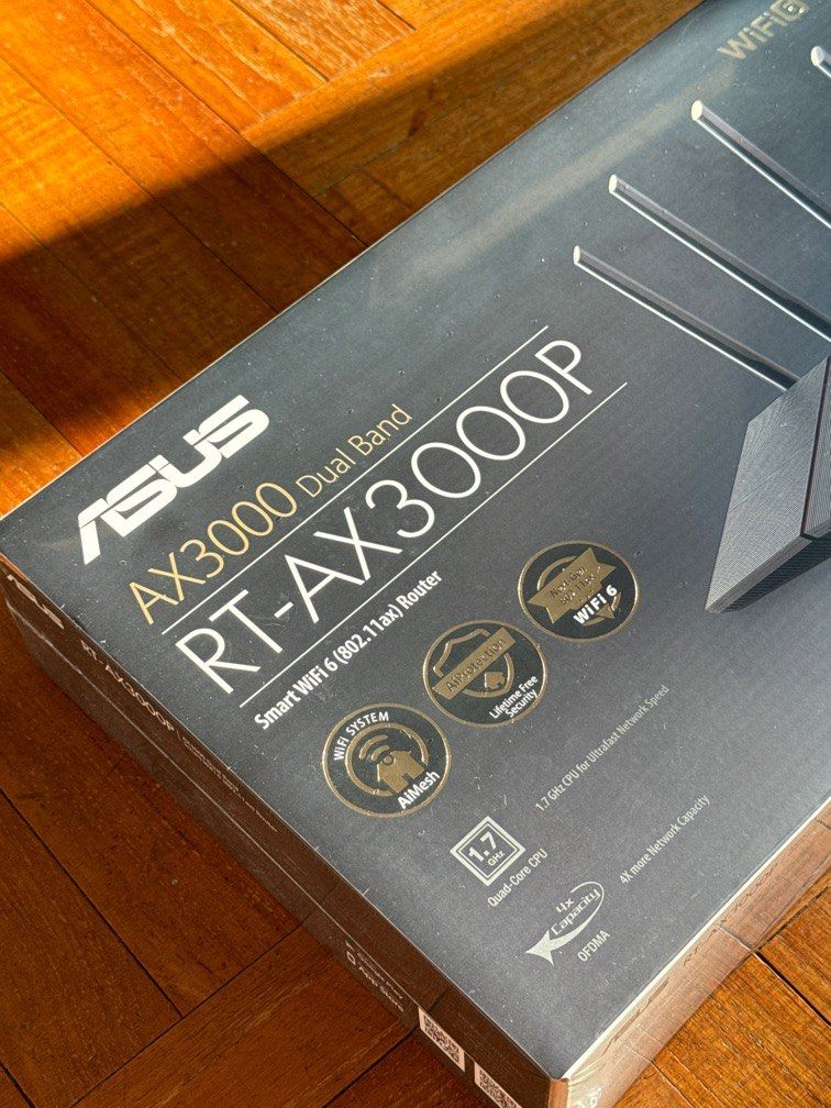 Asus RT-AX3000P router, Computers & Tech, Parts & Accessories, Computer ...
