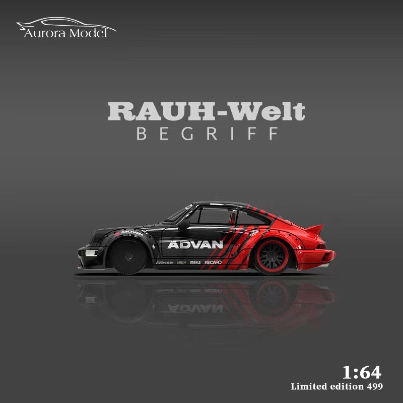 Aurora Model 1/64 RWB 964 Advan Design, Hobbies & Toys, Toys & Games on ...