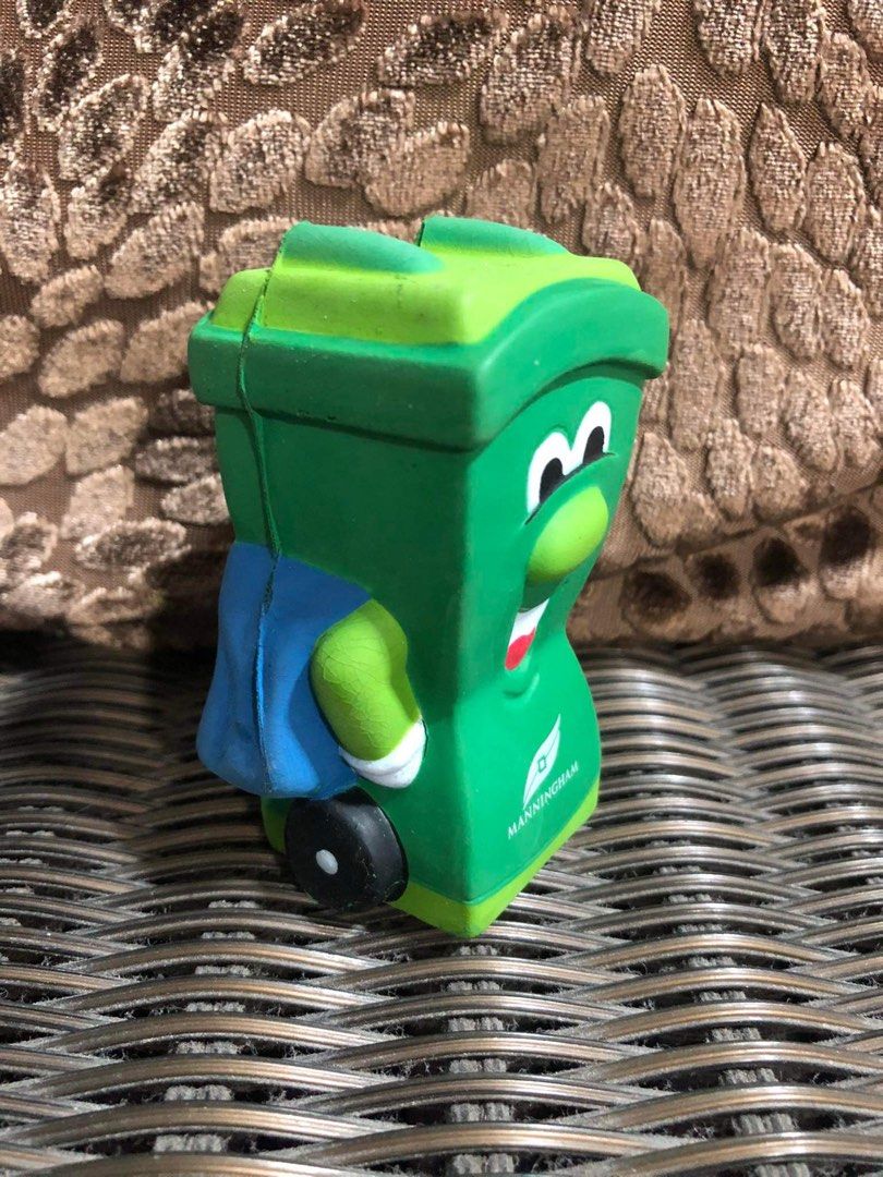 Australia Manningham Zero Waste Hero Sponge Recycle Bin Figurine ...