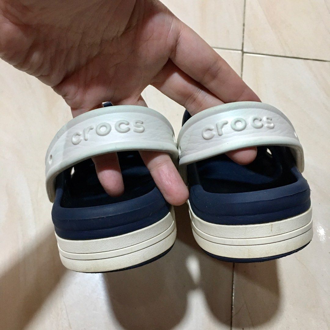 Authentic Crocs + Jibbitz size J3 (34-35), Babies & Kids, Babies & Kids ...