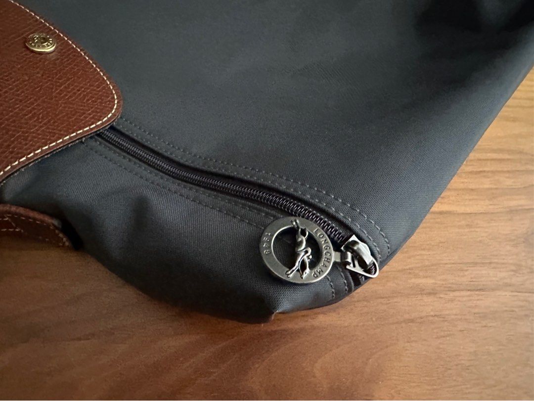 Authentic Longchamp - GREY LE PLIAGE ORIGINAL S BRIEFCASE / Document ...