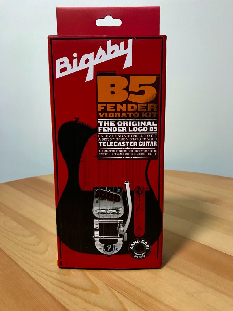 Authentic US Made Bigsby B5 Fender Logo Telecaster Vibrato Kit Brand ...