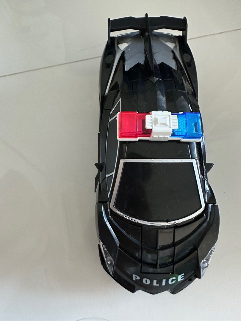 Automatic toy police car transformer, Hobbies & Toys, Toys & Games on ...