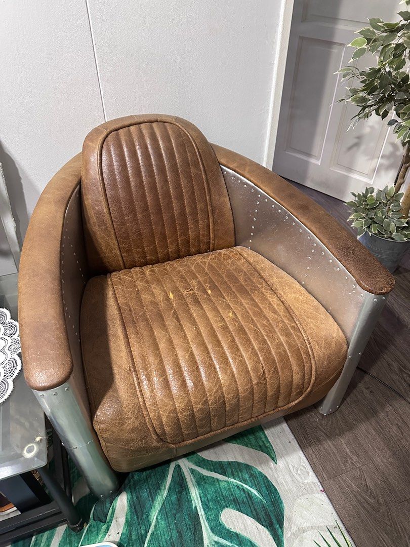 Aviator Armchair, Furniture & Home Living, Furniture, Chairs on Carousell