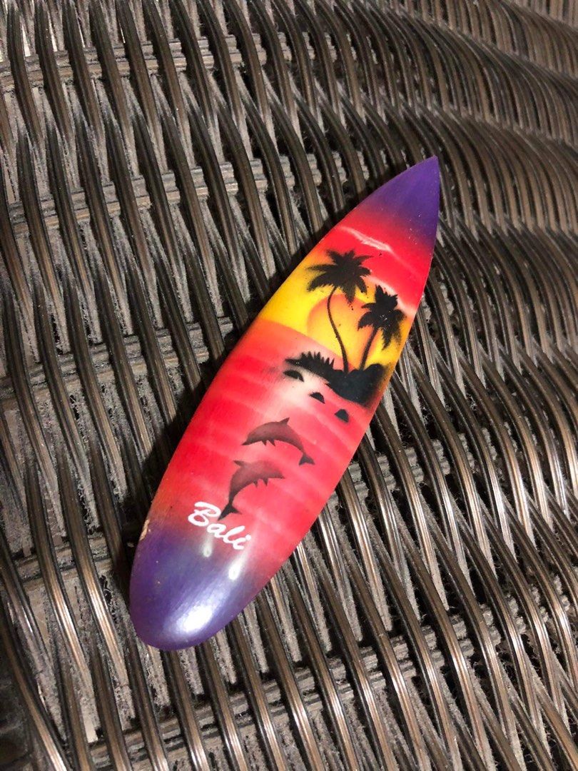 Bali Fridge Magnet Surf Board Souvenir Collection, Hobbies & Toys ...