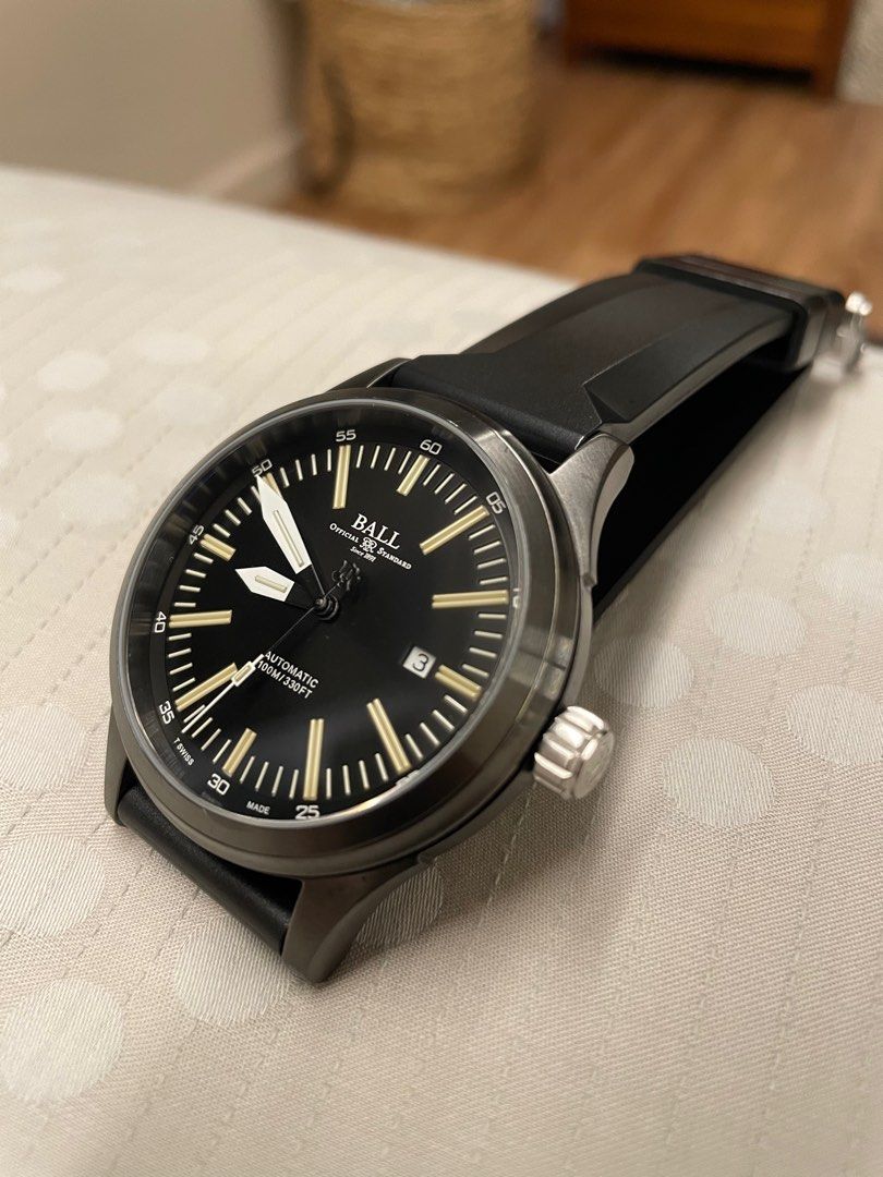Ball Night Train DLC watch, Luxury, Watches on Carousell