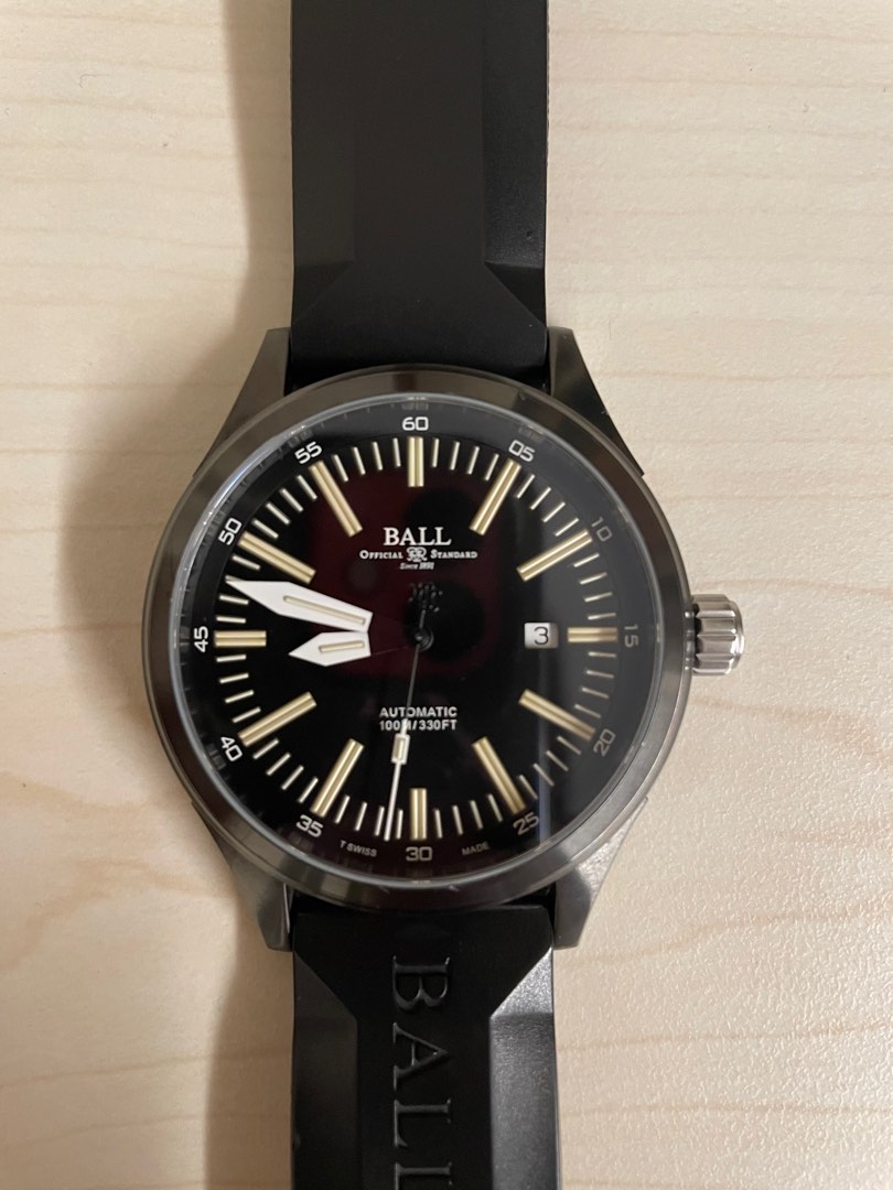 Ball Night Train DLC watch, Luxury, Watches on Carousell
