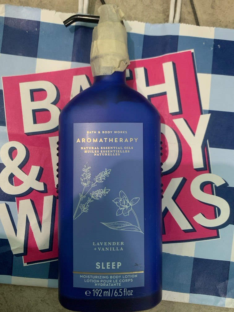 Bath & Body Works Aromatherapy Sleep - Lavender + Vanilla Body Lotion, Beauty & Personal Care ...