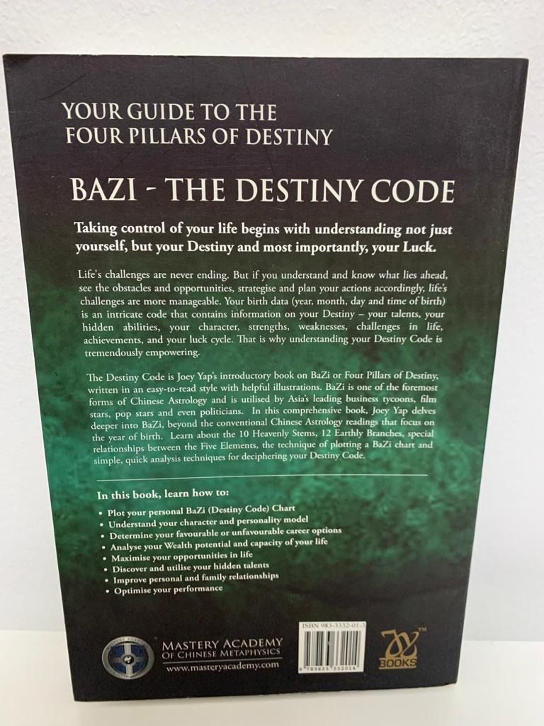 BaZi The Destiny Code by Joey Yap, Hobbies & Toys, Books & Magazines ...