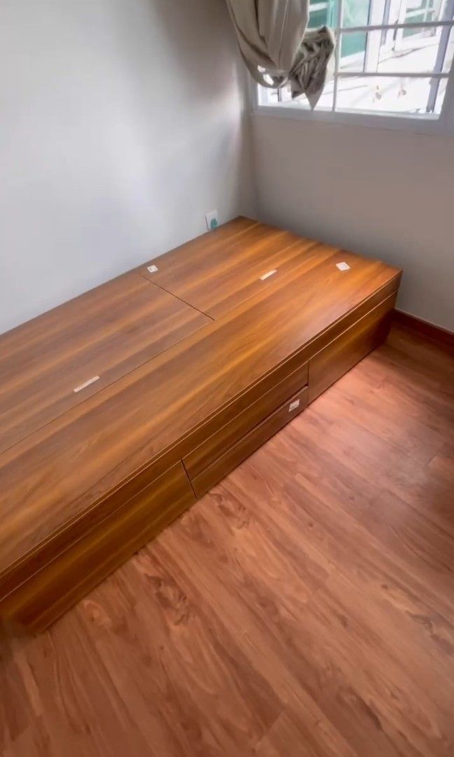 Custom tatami bed/Storage bed/ Bed frame single/super single/queen/king ...