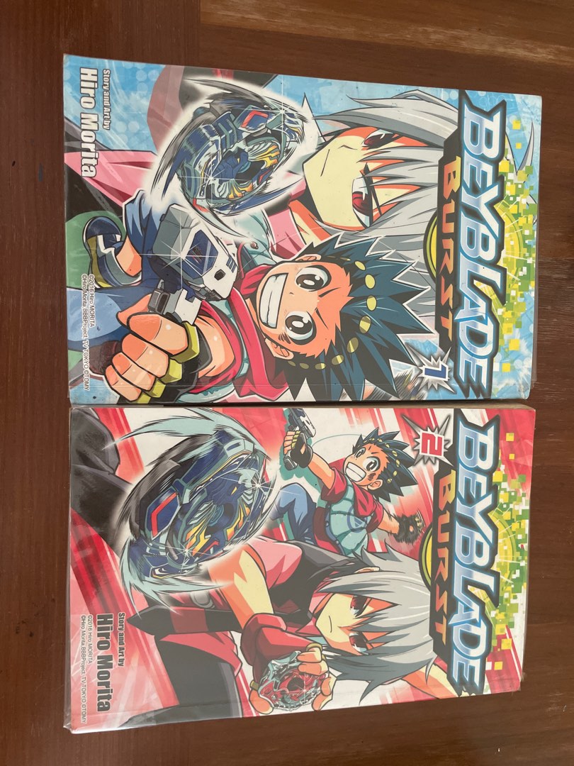 Beyblade Burst comic 1 and 2, Hobbies & Toys, Books & Magazines, Comics ...