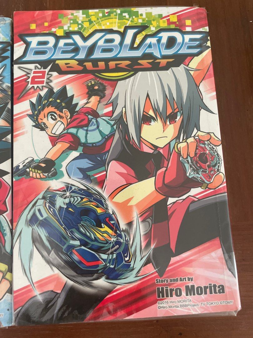 Beyblade Burst comic 1 and 2, Hobbies & Toys, Books & Magazines, Comics ...