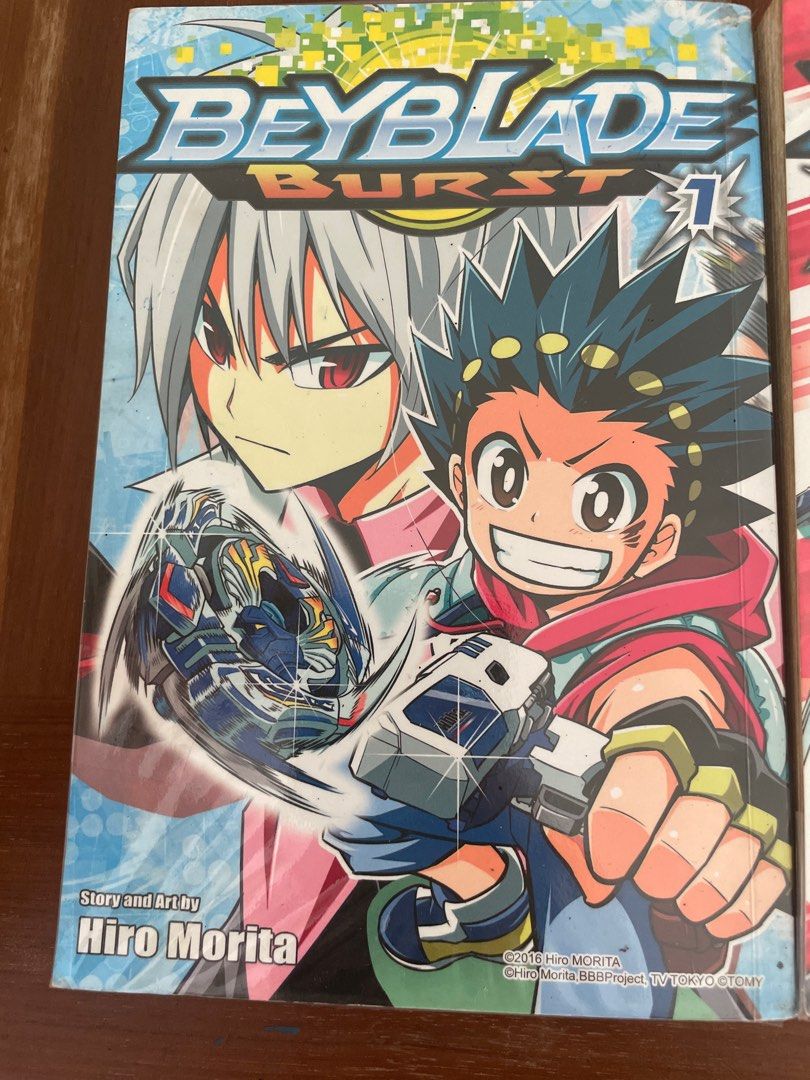 Beyblade Burst comic 1 and 2, Hobbies & Toys, Books & Magazines, Comics ...