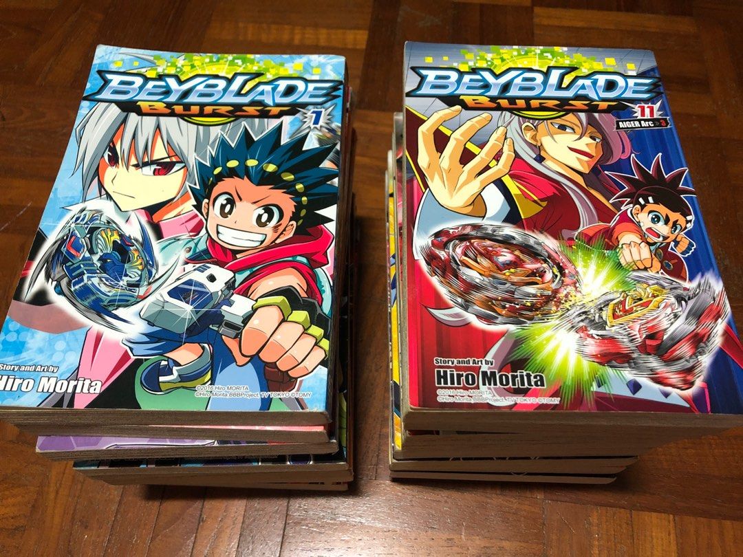 Beyblade burst comics (book 1-20), Hobbies & Toys, Books & Magazines ...