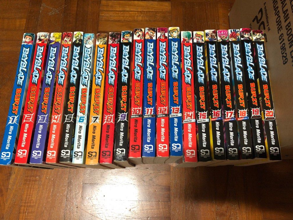 Beyblade burst comics (book 1-20), Hobbies & Toys, Books & Magazines ...