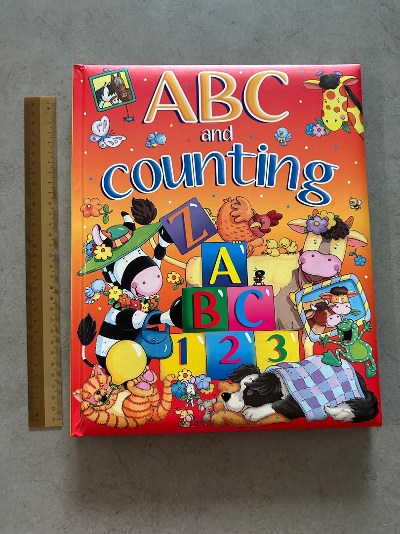 Big ABC and Counting Book, Hobbies & Toys, Books & Magazines, Children ...