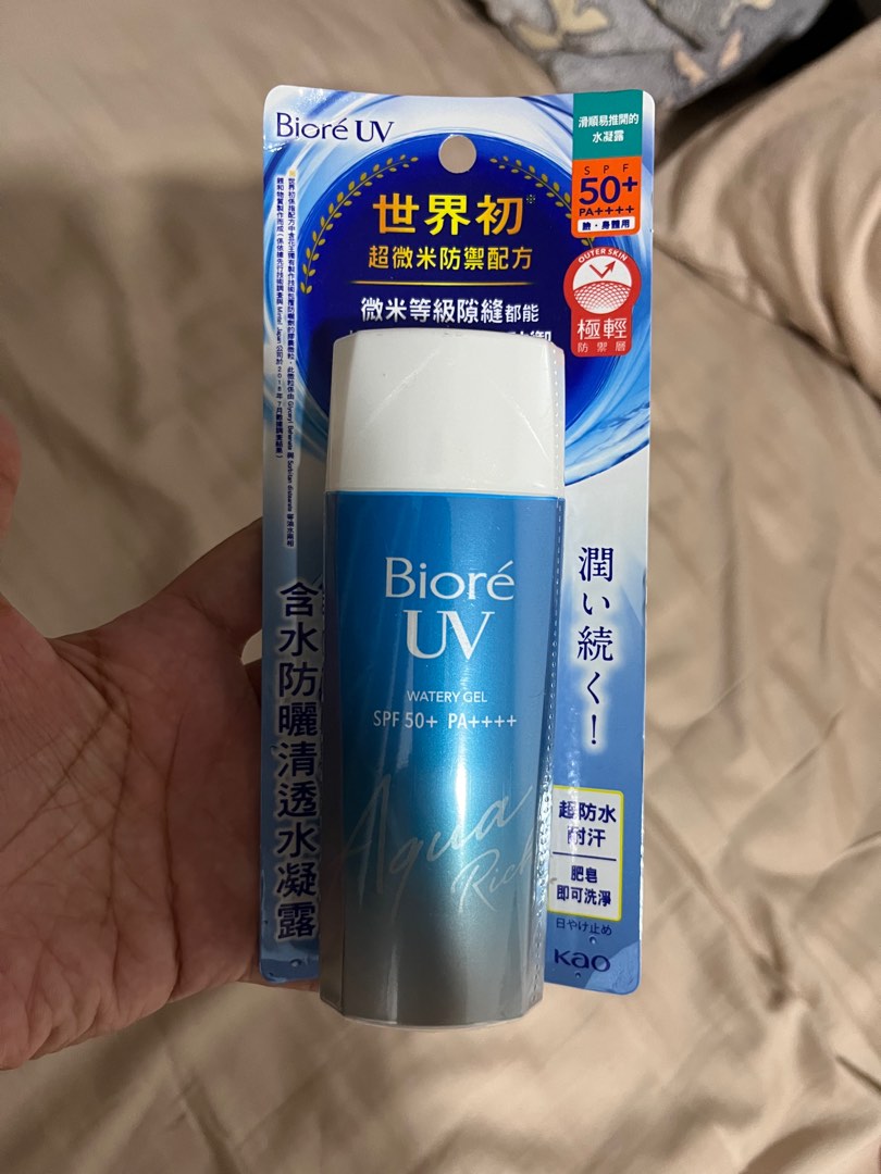 Biore UV watery Gel SPF 50+++++, Beauty & Personal Care, Face, Face ...