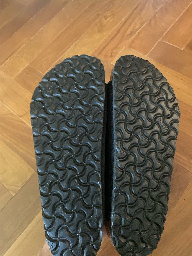 Birkenstock Arizona midnight blue suede (not Boston), Men's Fashion ...