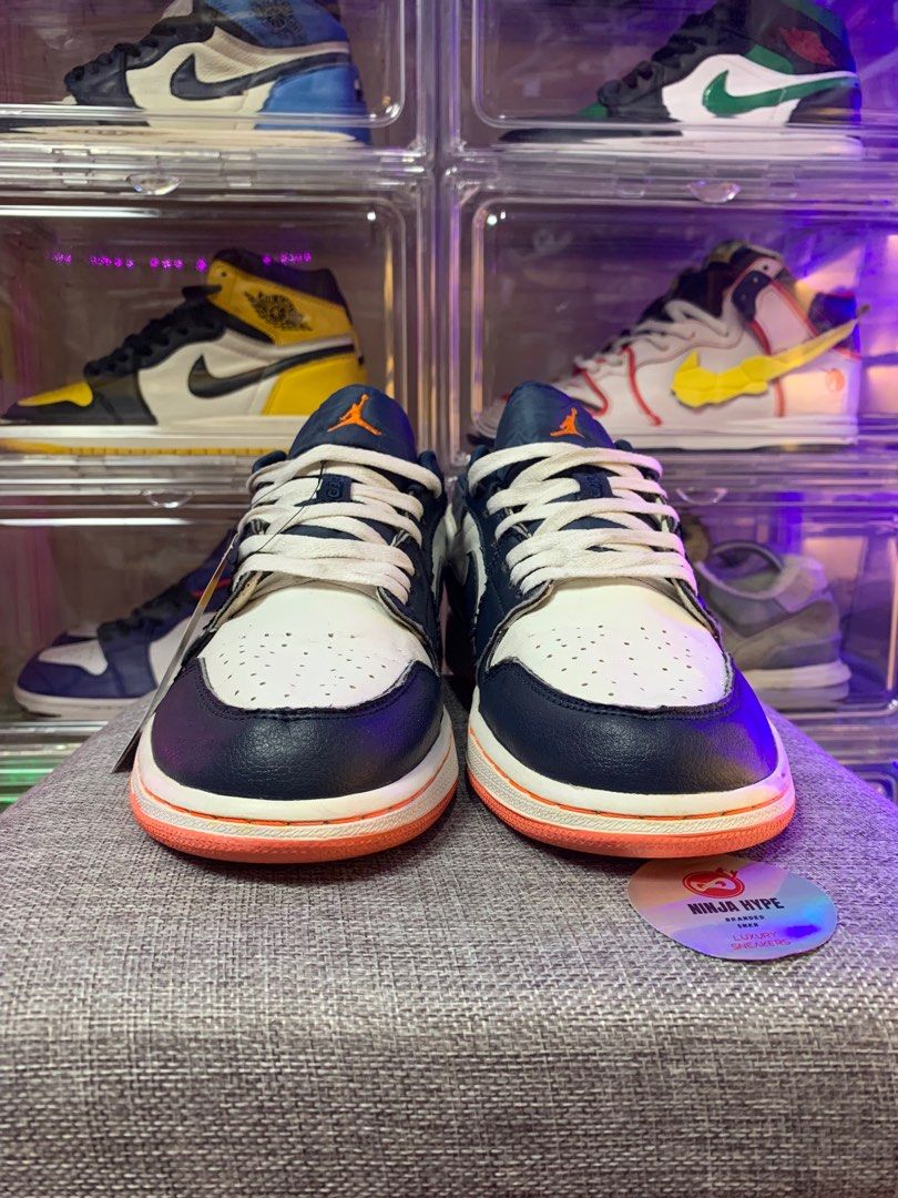 BISA COD / REKBER, AIR JORDAN 1 LOW OBSIDIAN EMBER GLOW , AIR JORDAN 1 ...