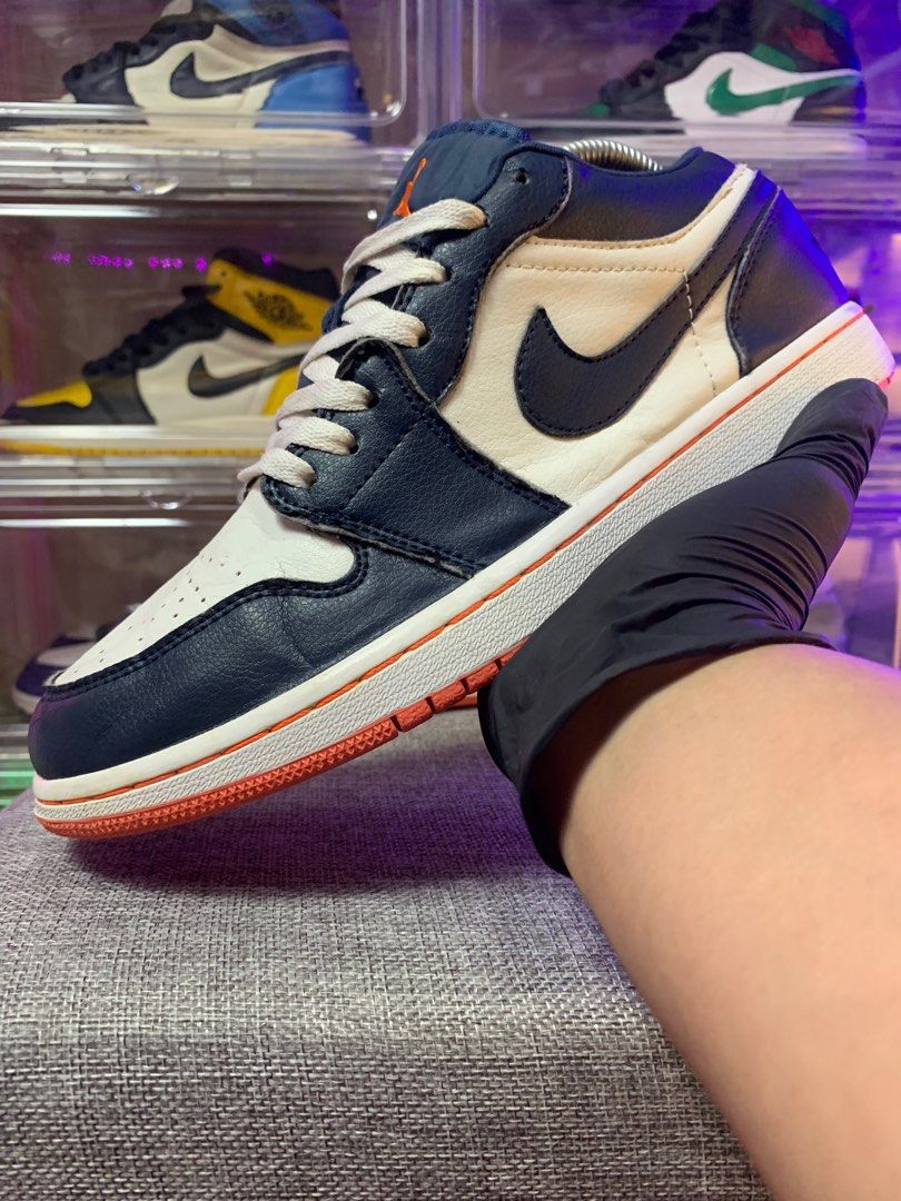 BISA COD / REKBER, AIR JORDAN 1 LOW OBSIDIAN EMBER GLOW , AIR JORDAN 1 ...