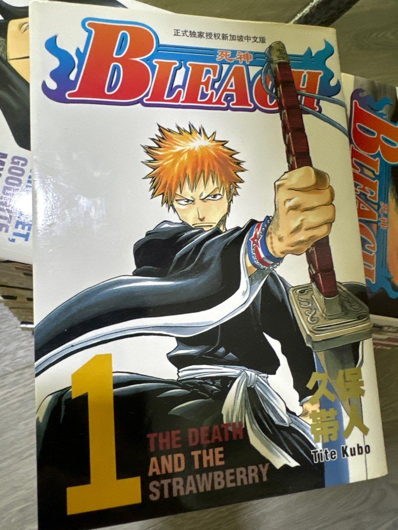 Bleach comics (Chinese) 1-55, Hobbies & Toys, Books & Magazines, Comics ...