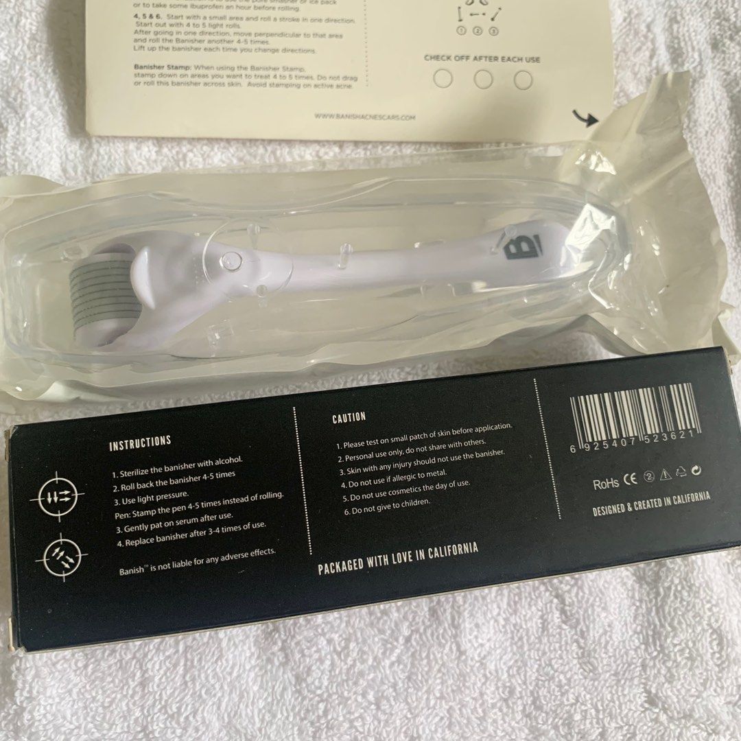 BN Banish Microneedling 1.0 M Banisher, Beauty & Personal Care, Face ...