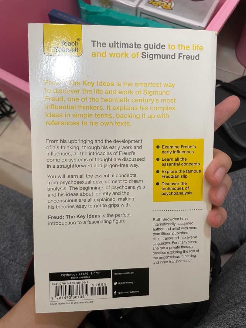 BOOK Freud: The Key Ideas, Hobbies & Toys, Books & Magazines ...