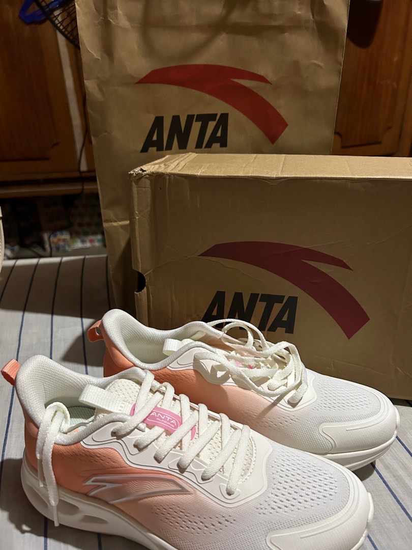 Brand New Original Anta Running Shoes, Women's Fashion, Footwear ...