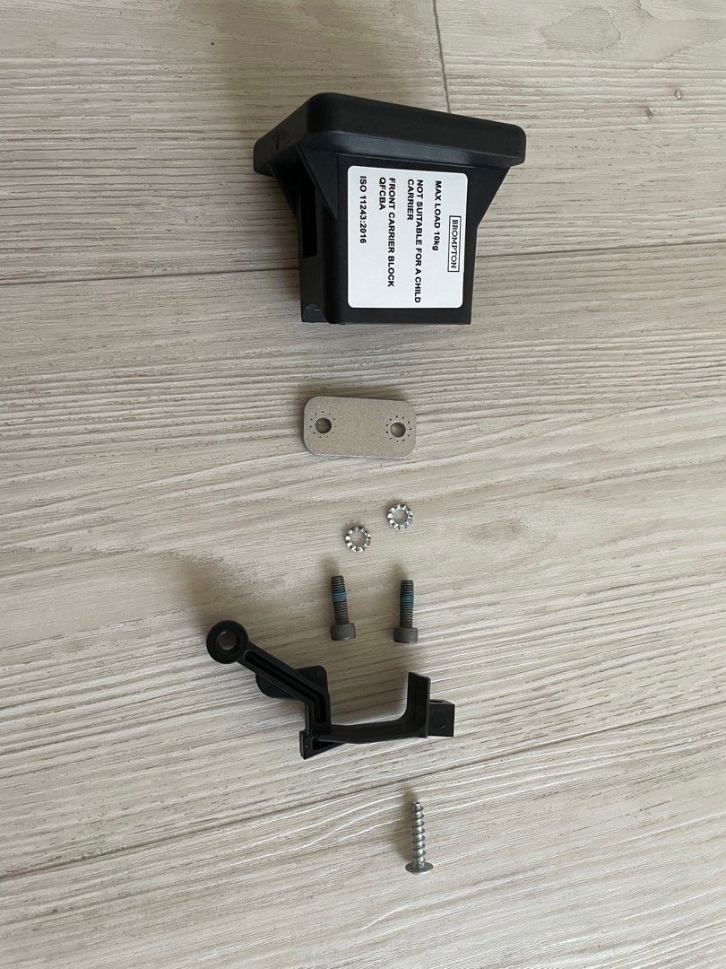 Brompton front carrier block, Sports Equipment, Bicycles & Parts, Parts ...