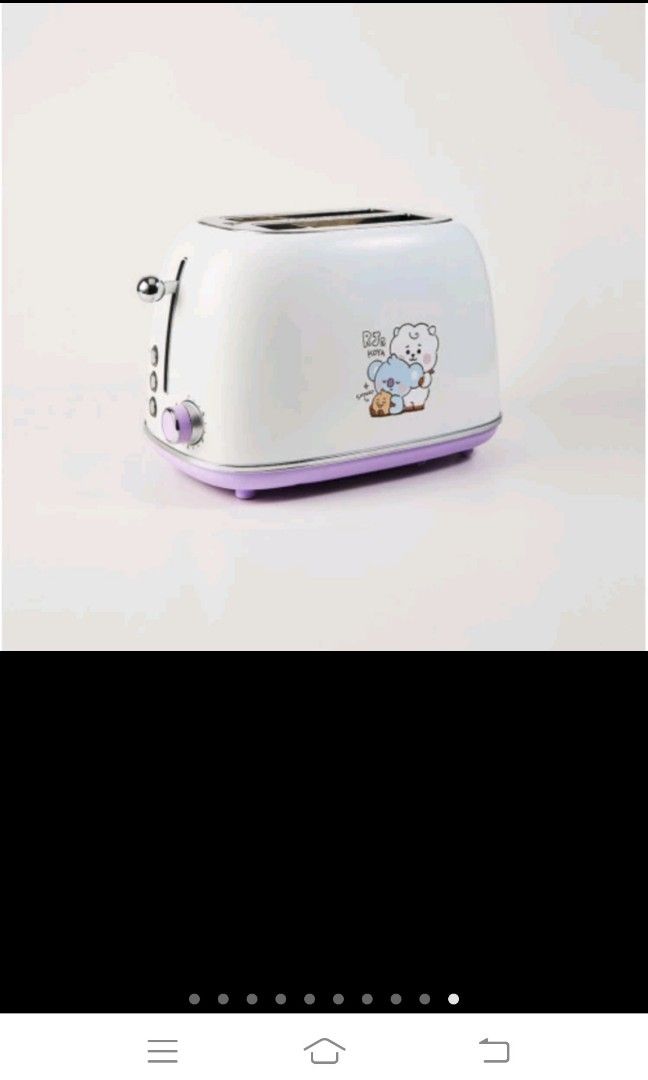 BT21 Toaster, Hobbies & Toys, Memorabilia & Collectibles, K-Wave on ...