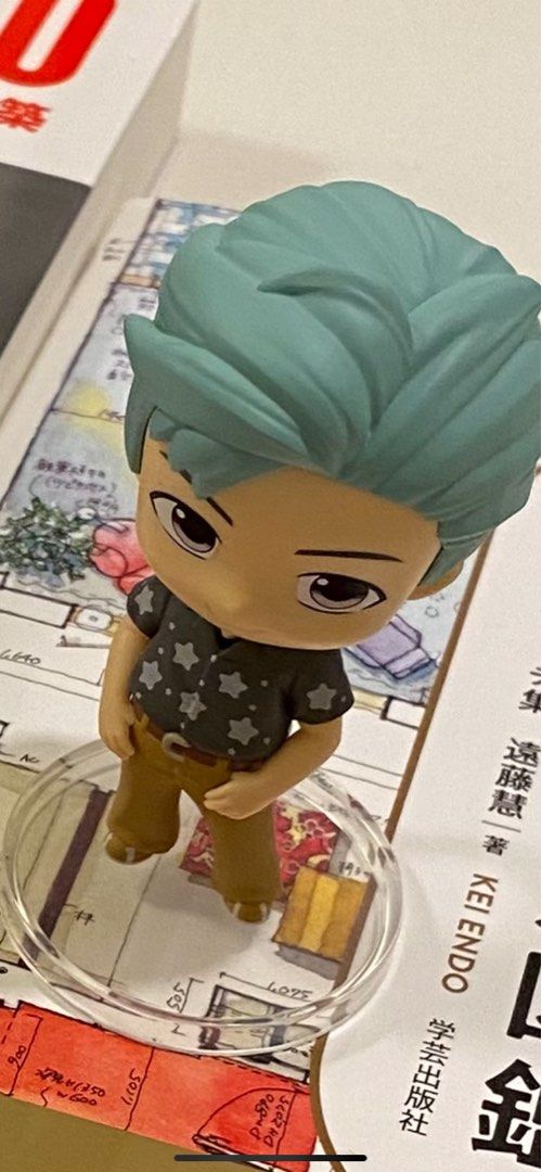 BTS RM Tiny Tan Chibi Premium Gashapon Gacha Gachapon Figurine Bandai Japan, Hobbies & Toys ...