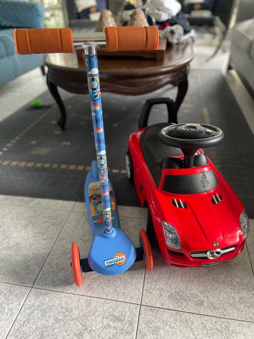 Free Scooter! Buy the Mercedes Benz toy car kids , get a Thomas the ...