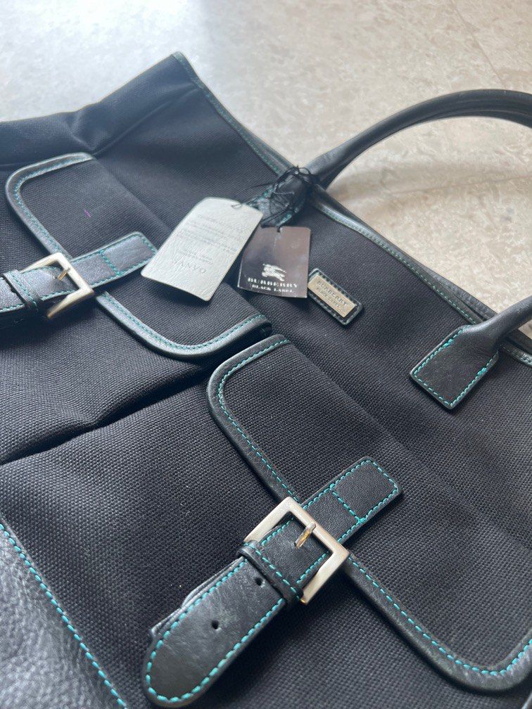 BURBERRY BLACK LABEL bag, Men's Fashion, Bags, Briefcases on Carousell