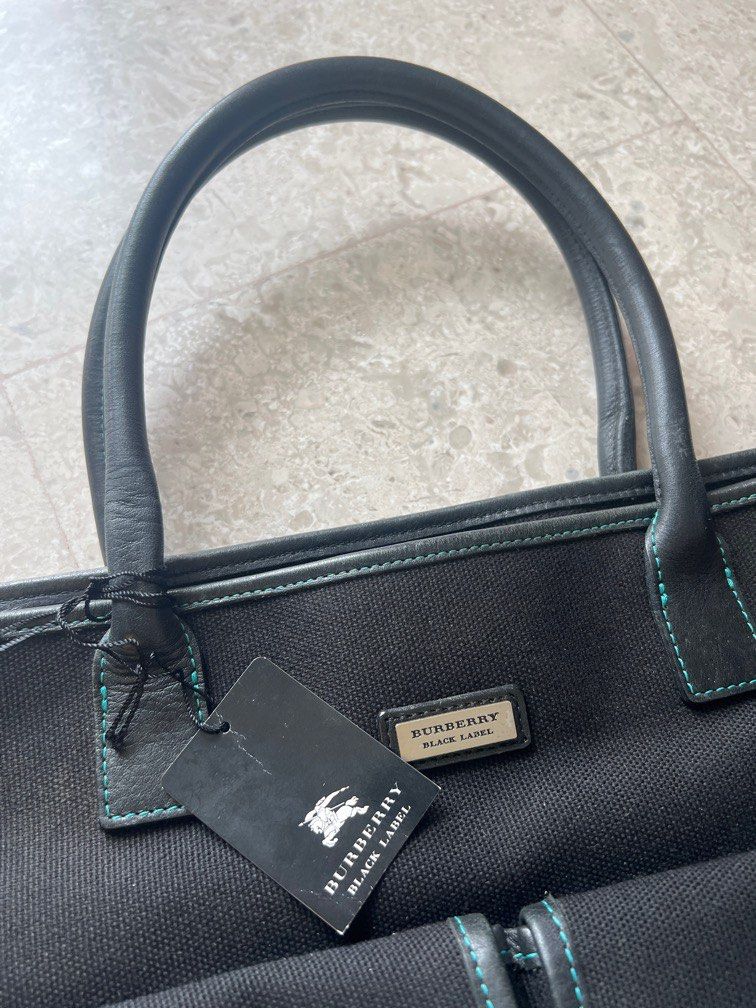 BURBERRY BLACK LABEL bag, Men's Fashion, Bags, Briefcases on Carousell